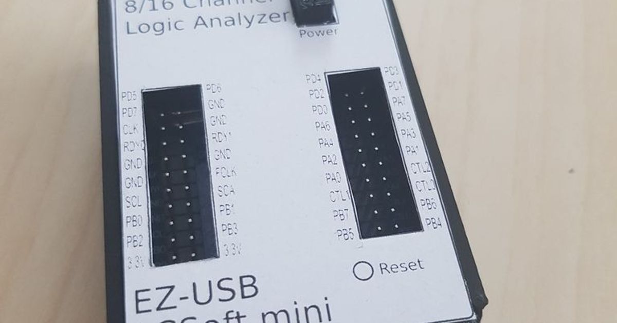 CY7C68013A box for logic analyzer by reibuehl | Download free STL model ...