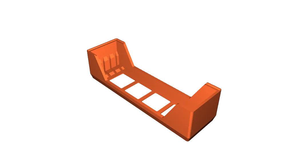 DIMM Ram Tray 4 Slot by reibuehl | Download free STL model | Printables.com