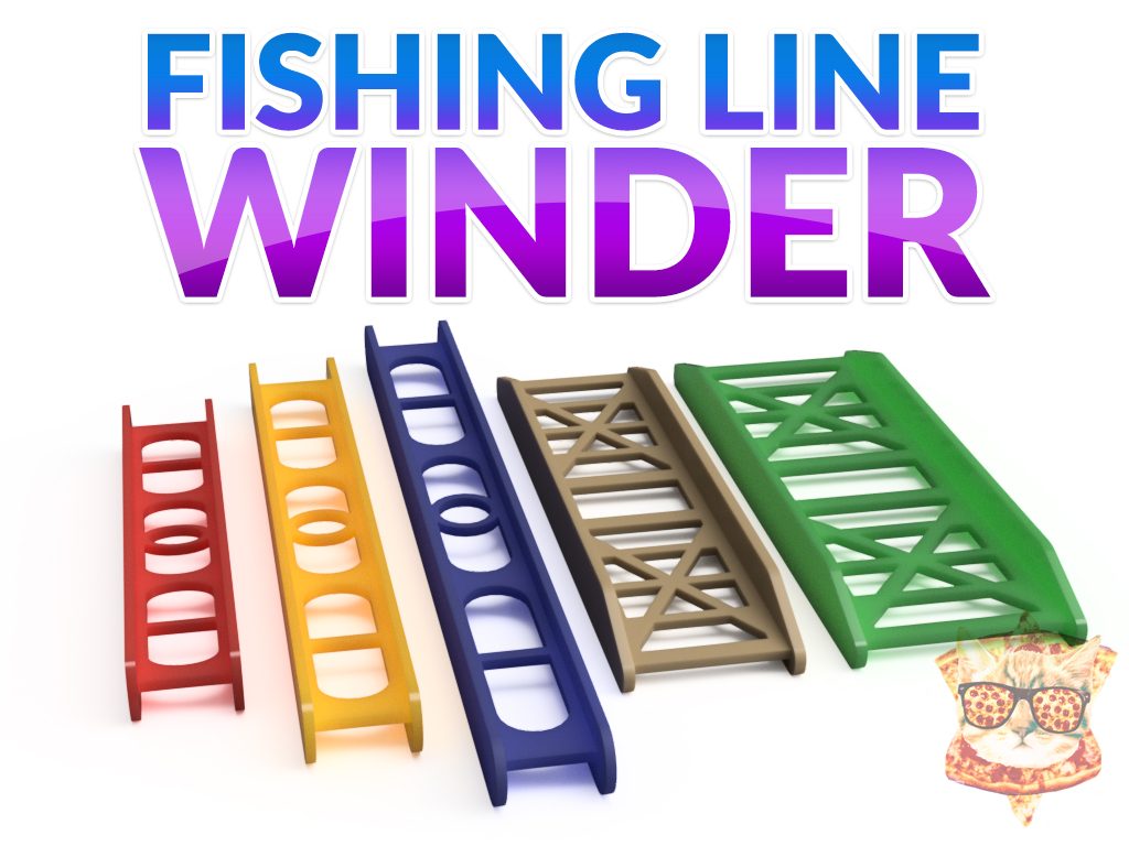 FISHING LINE WINDER by PIZZA_CAT | Download free STL model | Printables.com