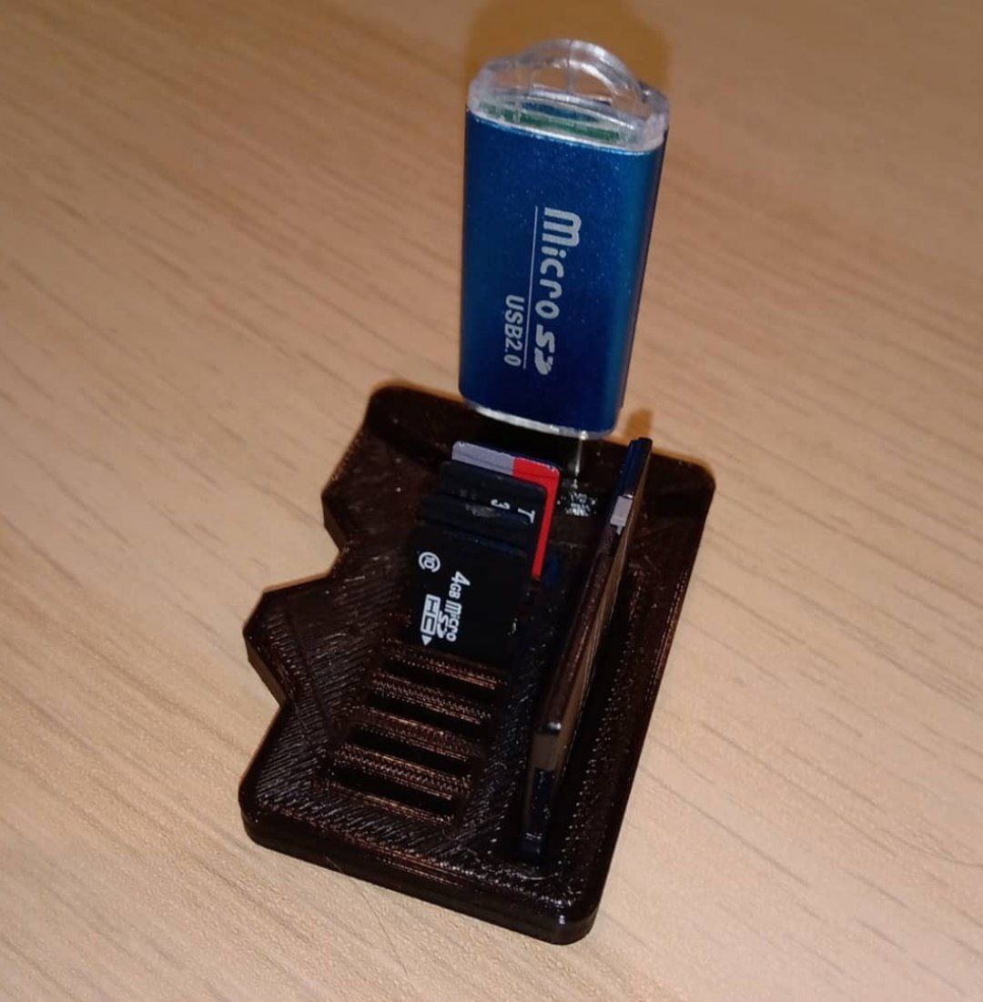 SD Card Organizer by kampfklecks | Download free STL model | Printables.com