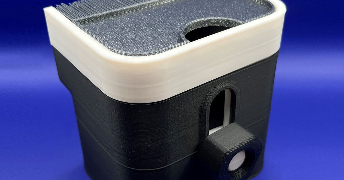 Desk clamp bin by twothingies | Download free STL model | Printables.com
