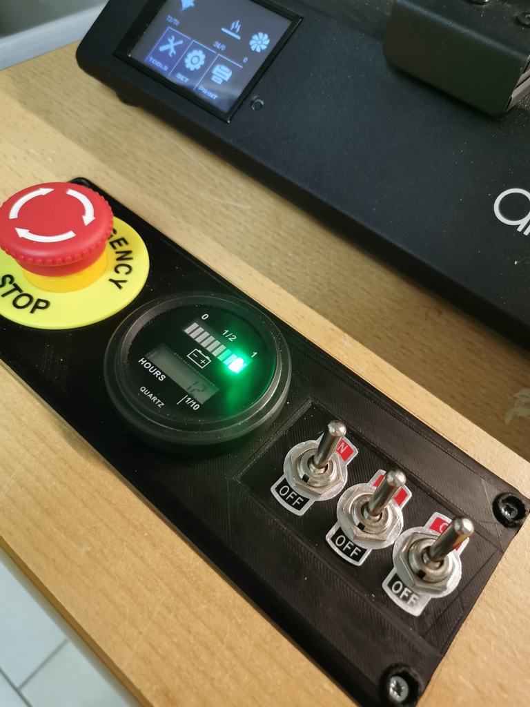 Control Panel 3D Printer by d.kaltenberger | Download free STL model ...