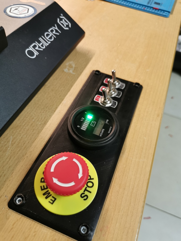 Control Panel 3D Printer by d.kaltenberger | Download free STL model ...