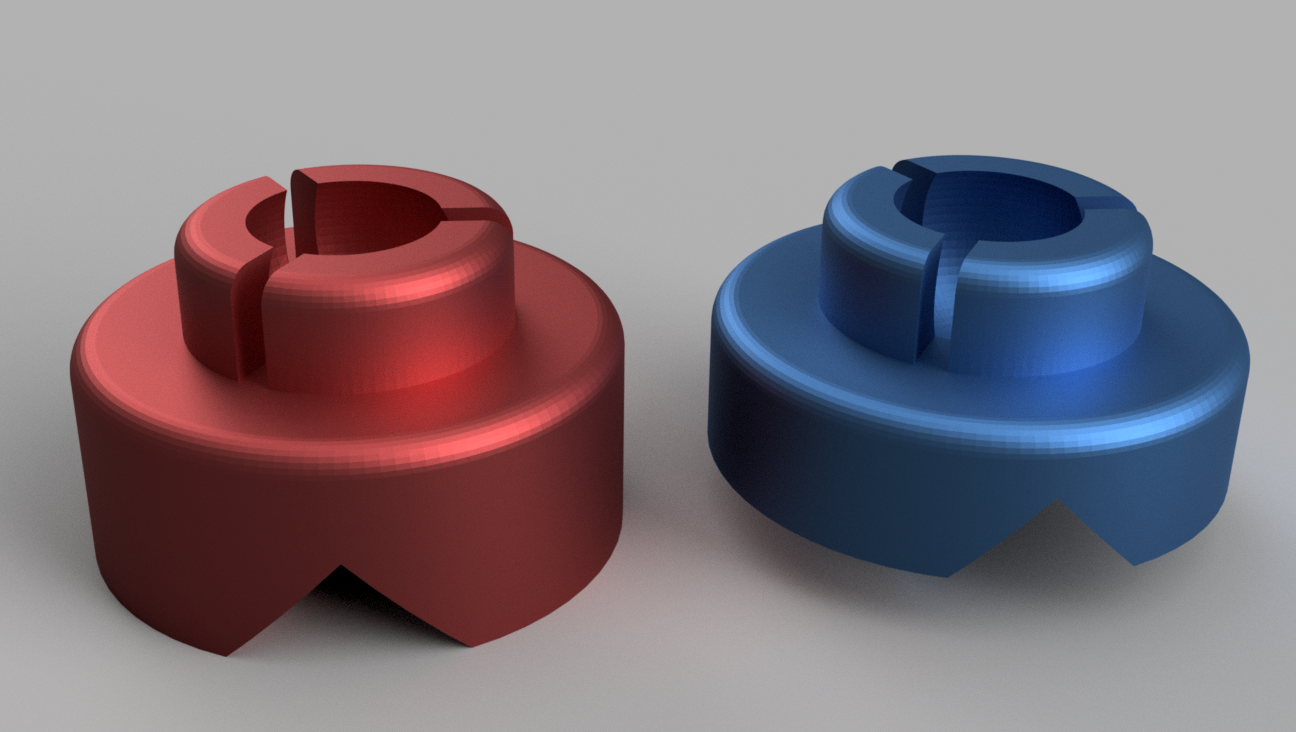 Prusament PET-G Clamp cap for round shape by djedje_zr7 | Download free ...
