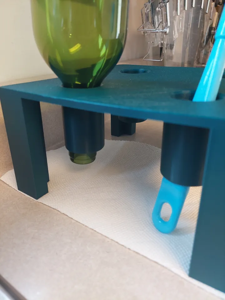 Wine bottle drying rack by Ne2424 | Download free STL model ...