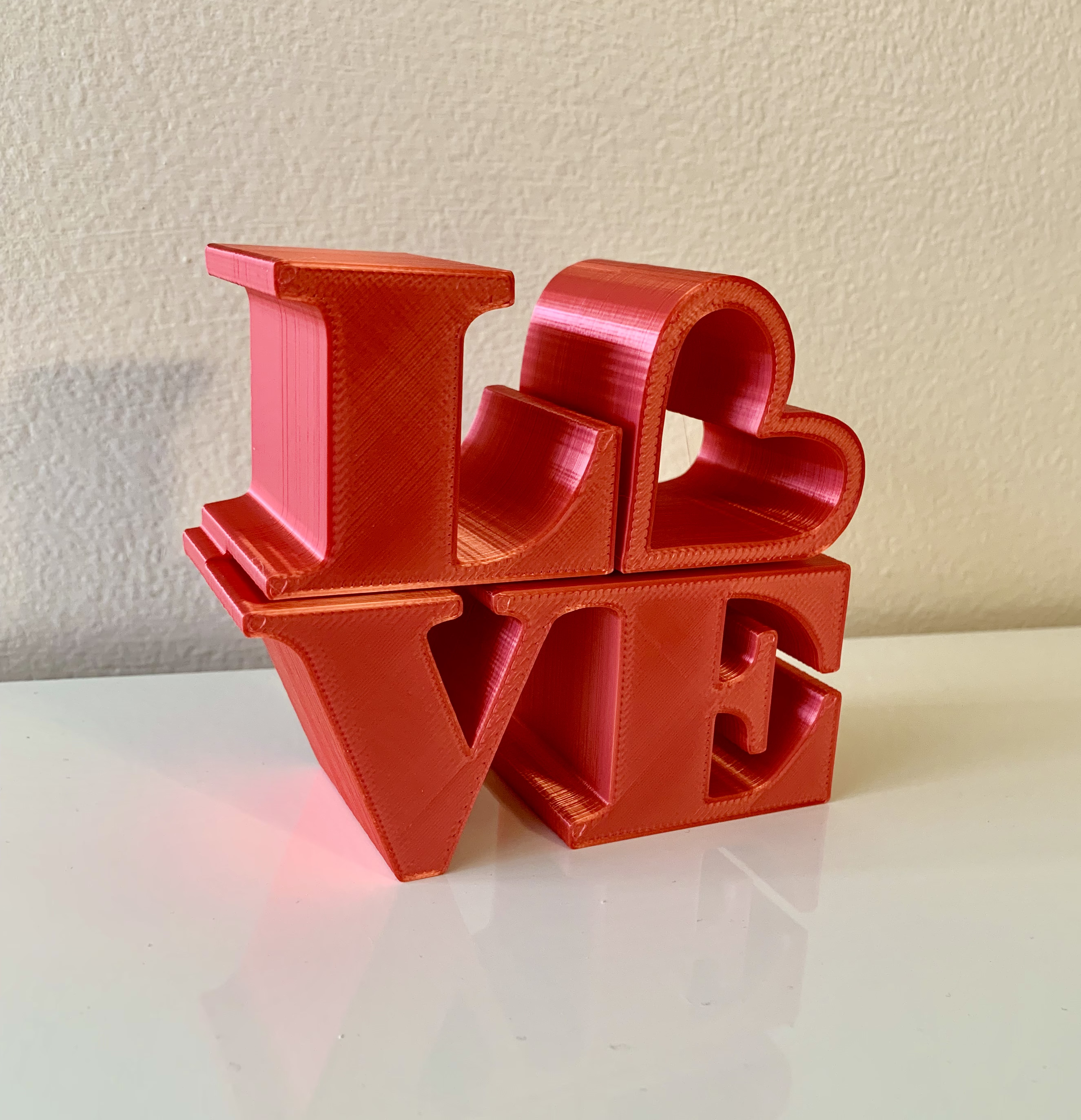 Four 4 Letter Words Love By Art G Download Free STL Model Four 4 Letter Words Love By Art G Download Free STL Model