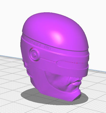 Lucky 13 Robocop head by Maker81 | Download free STL model | Printables.com
