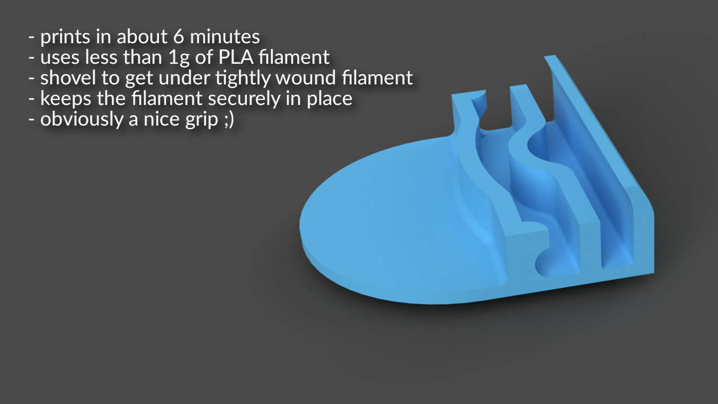 Filament Clip | Grandma's Favorite Filament Clip autorstwa Extrutim ...