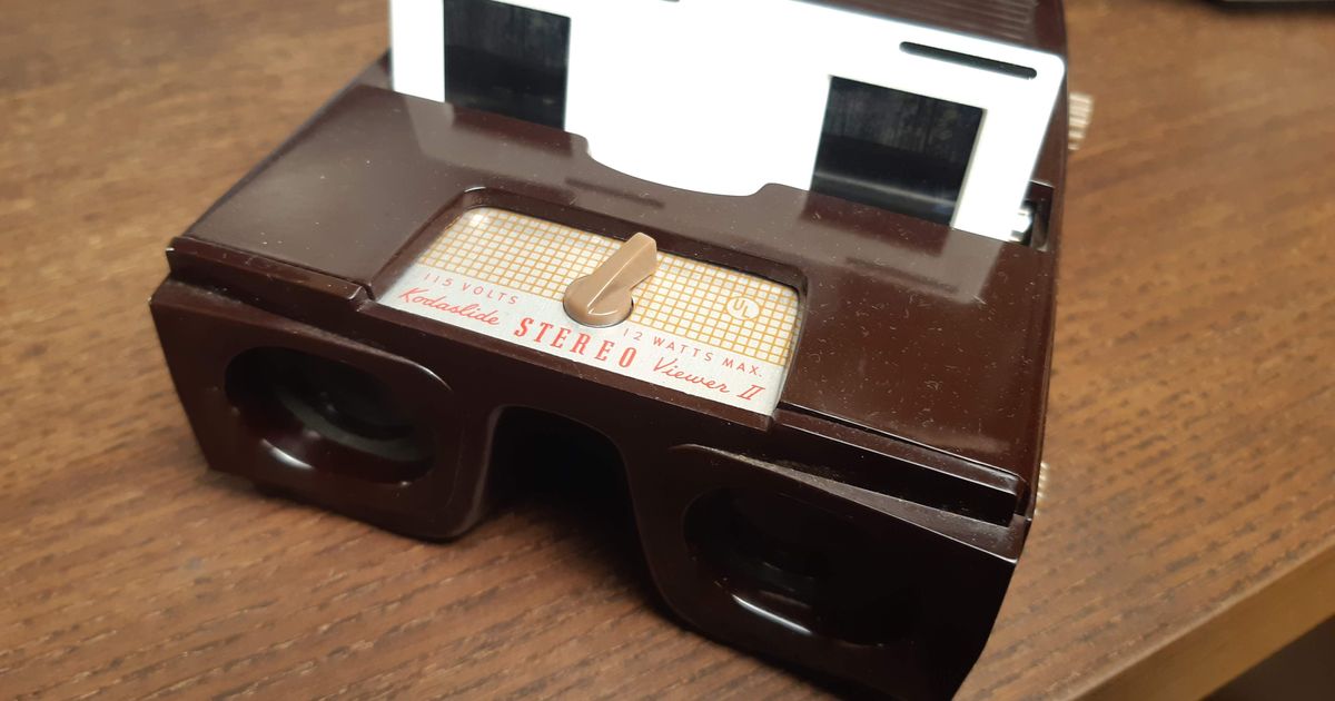 Stereo Realist Slide Mount por Cam Rof | Descargar modelo STL gratuito ...