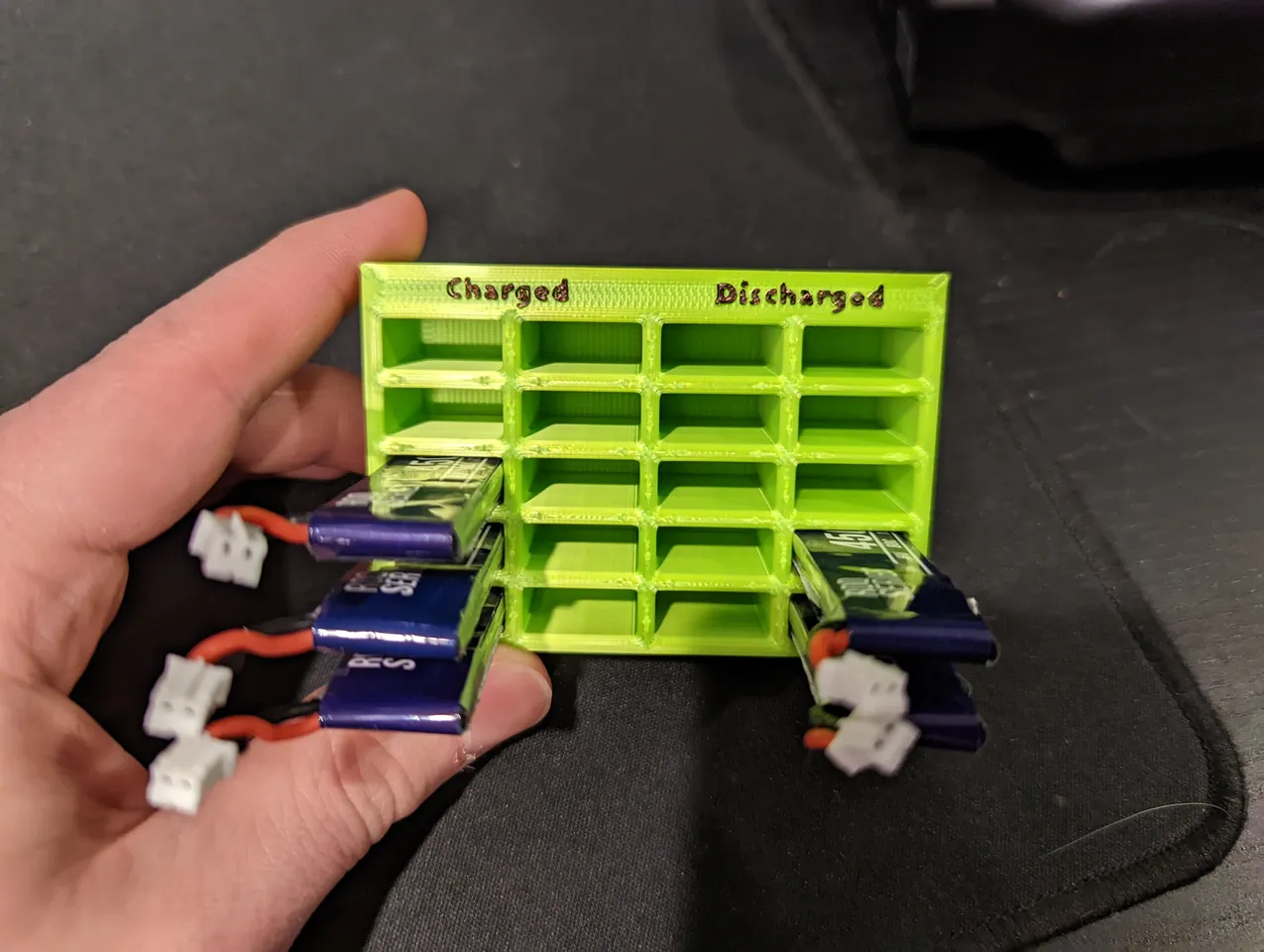 1S Lipo Battery Holder by Andrew Geltz | Download free STL model ...