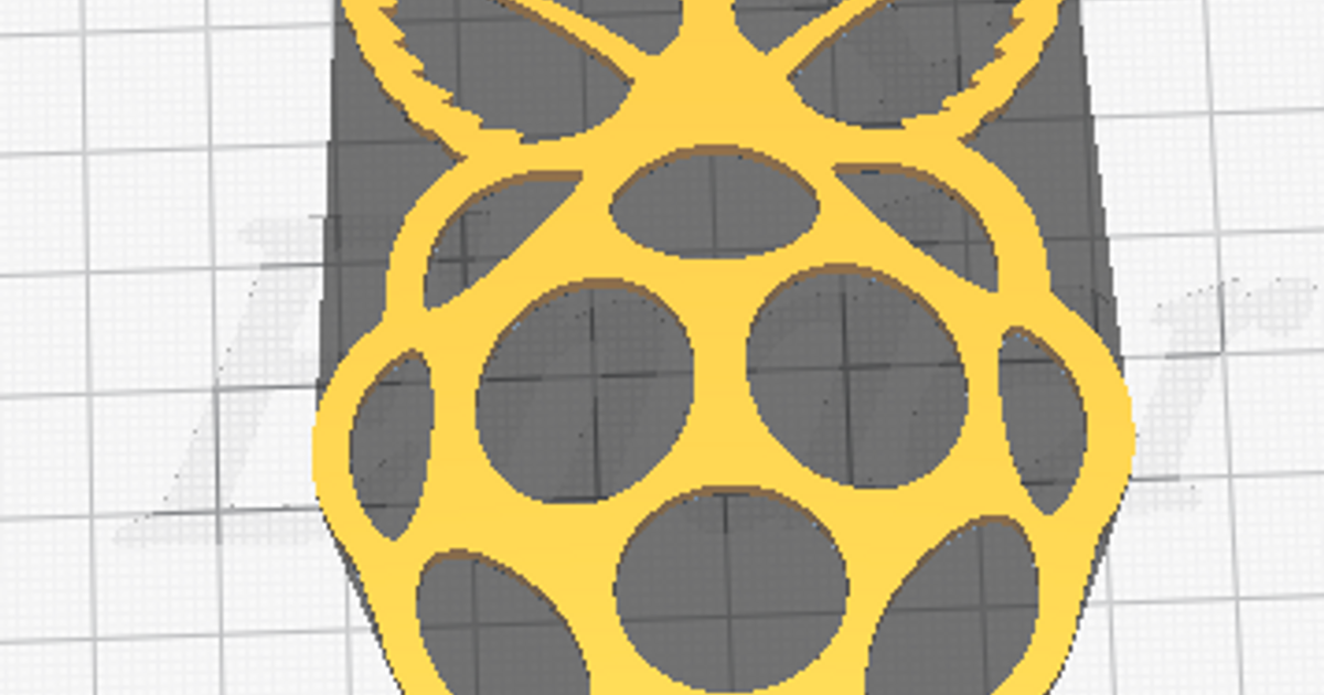 Raspberry Pi Logo by FedaykinWolf | Download free STL model ...