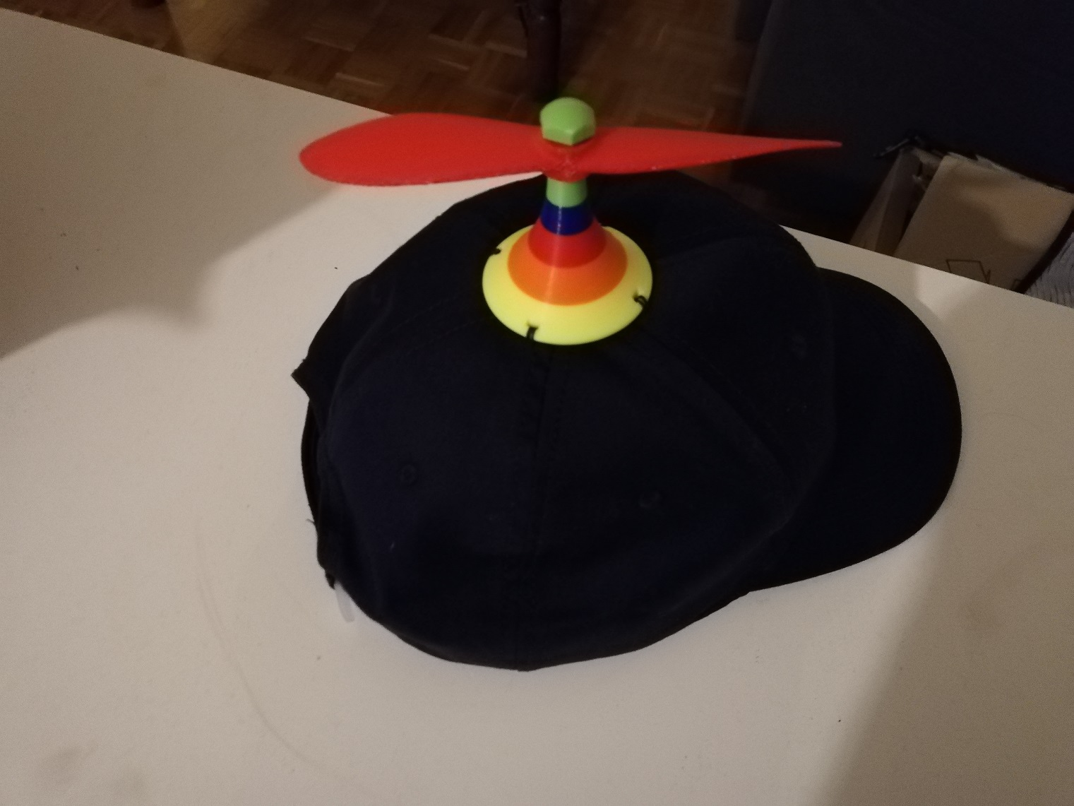 Propeller Cap ad on by Dionarap | Download free STL model | Printables.com