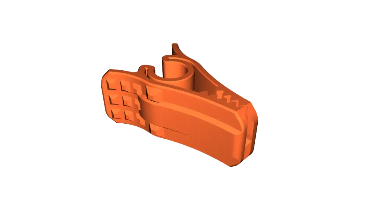 Crocodile bag clip by DaVinci2000 | Download free STL model ...
