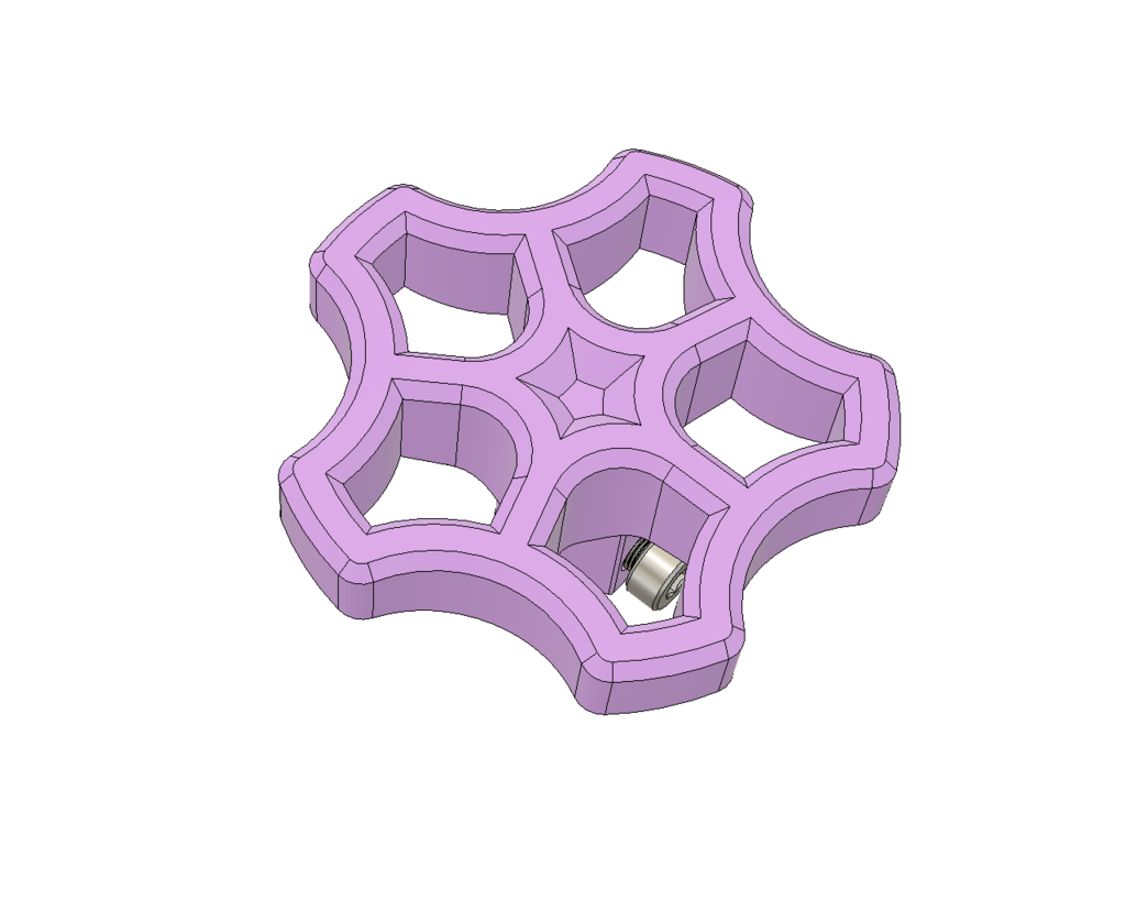 Knob with set screw by DaVinci2000 | Download free STL model ...