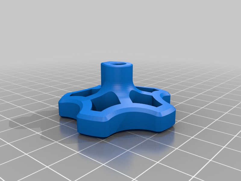 Knob with set screw by DaVinci2000 | Download free STL model ...