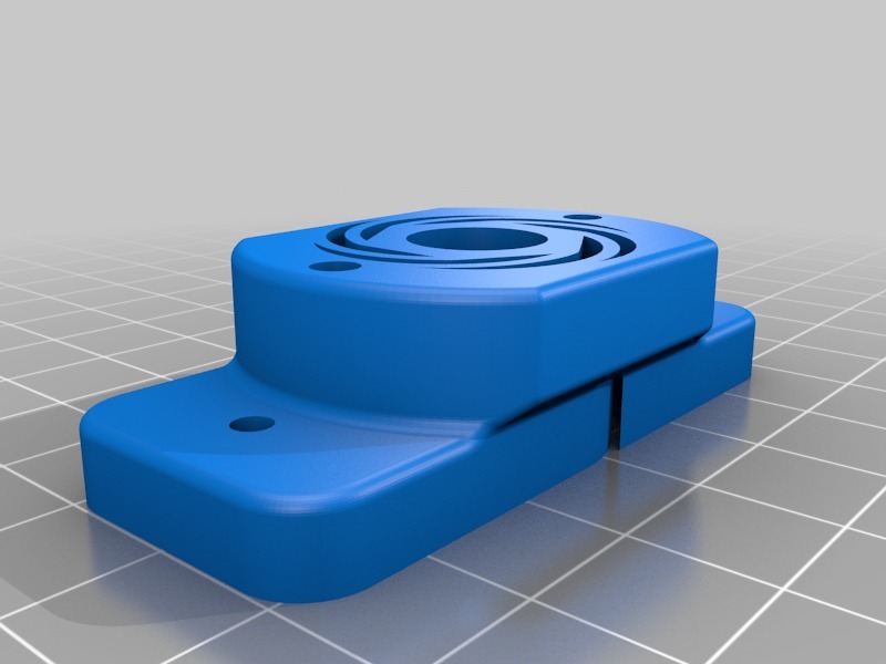 XYZ Printing Da Vinci 1.0/2.0 anti Z wobble bracket by DaVinci2000 ...