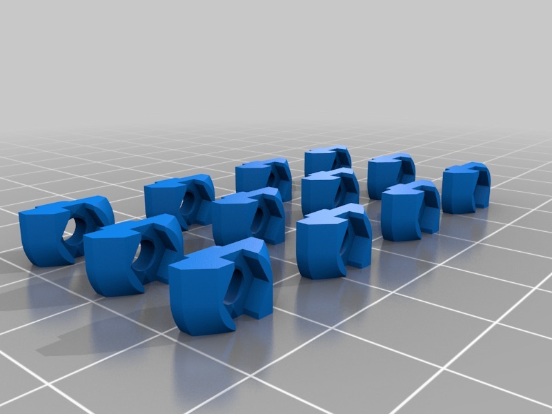 T-nut #4-40 x 3/16'' rotating V-Slot by DaVinci2000 | Download free STL ...