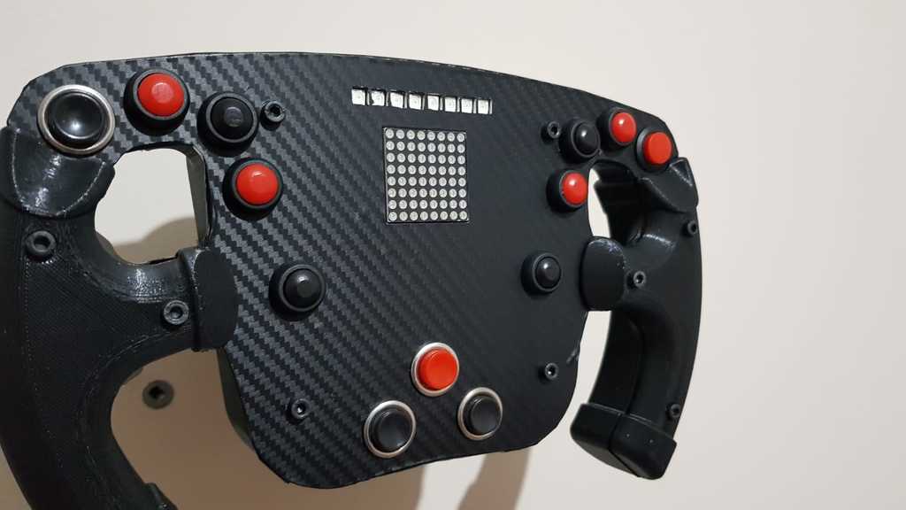 DIY F1 Steering wheel by ialm Remix by SuhaK. | Download free STL model ...