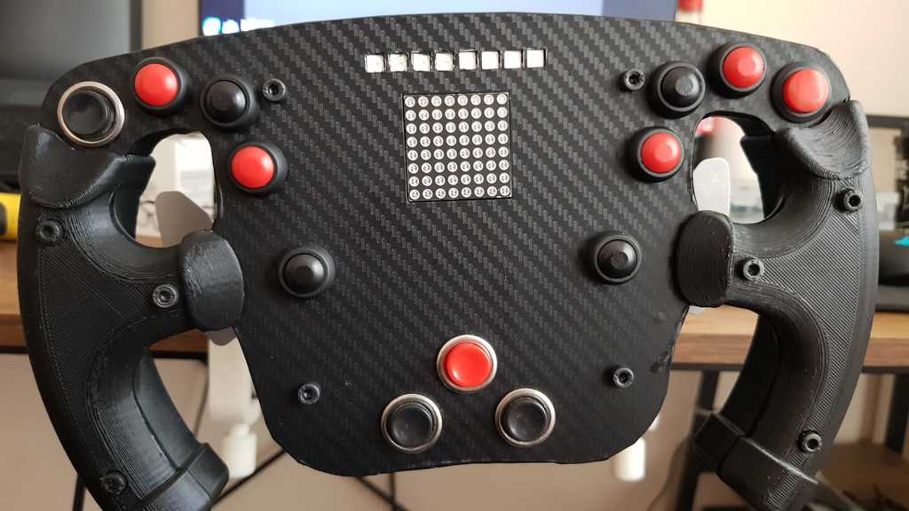 DIY F1 Steering wheel by ialm Remix by SuhaK. | Download free STL model ...