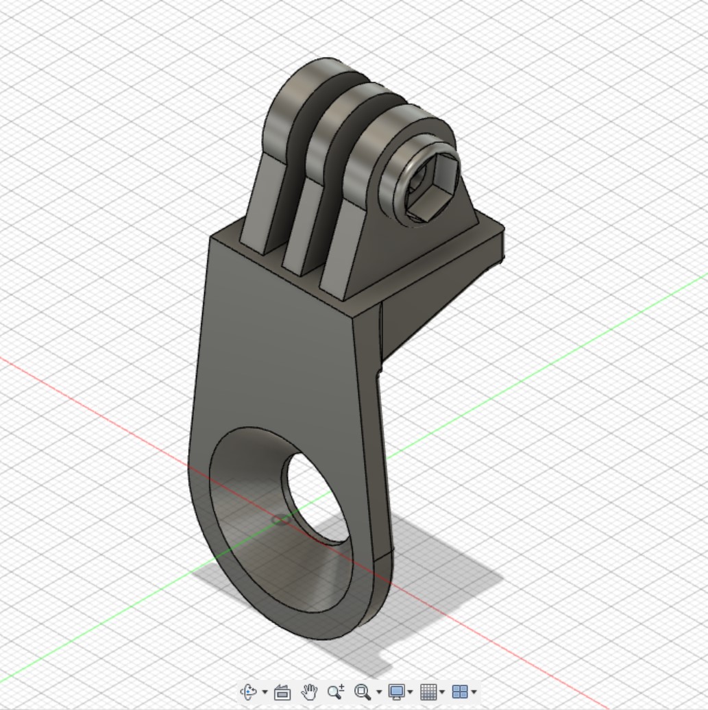 gopro compound bow adapter by Cristian Liberati | Download free STL ...