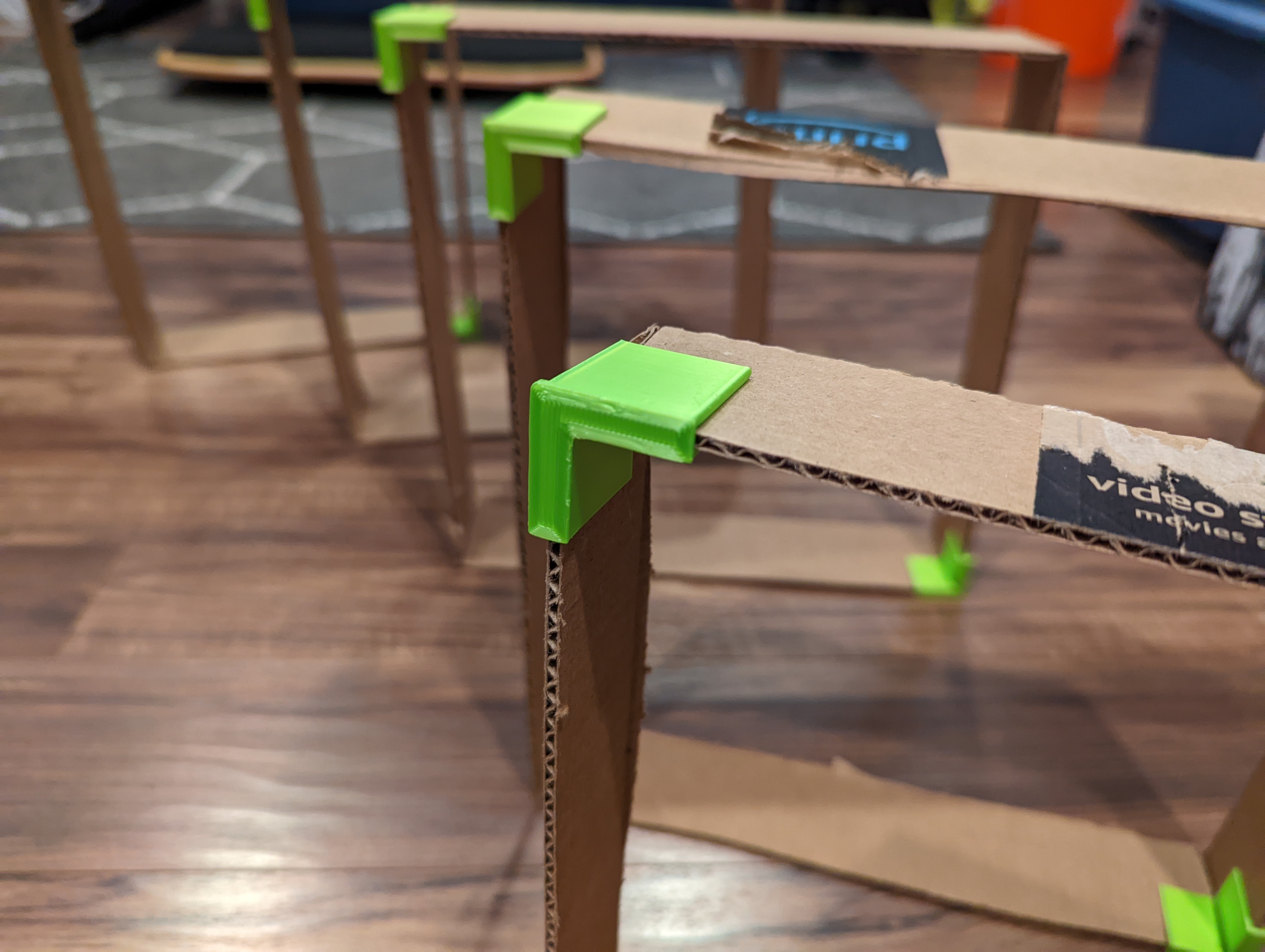 Cardboard Corner Brace for FPV Drone Gates by Andrew Geltz | Download ...