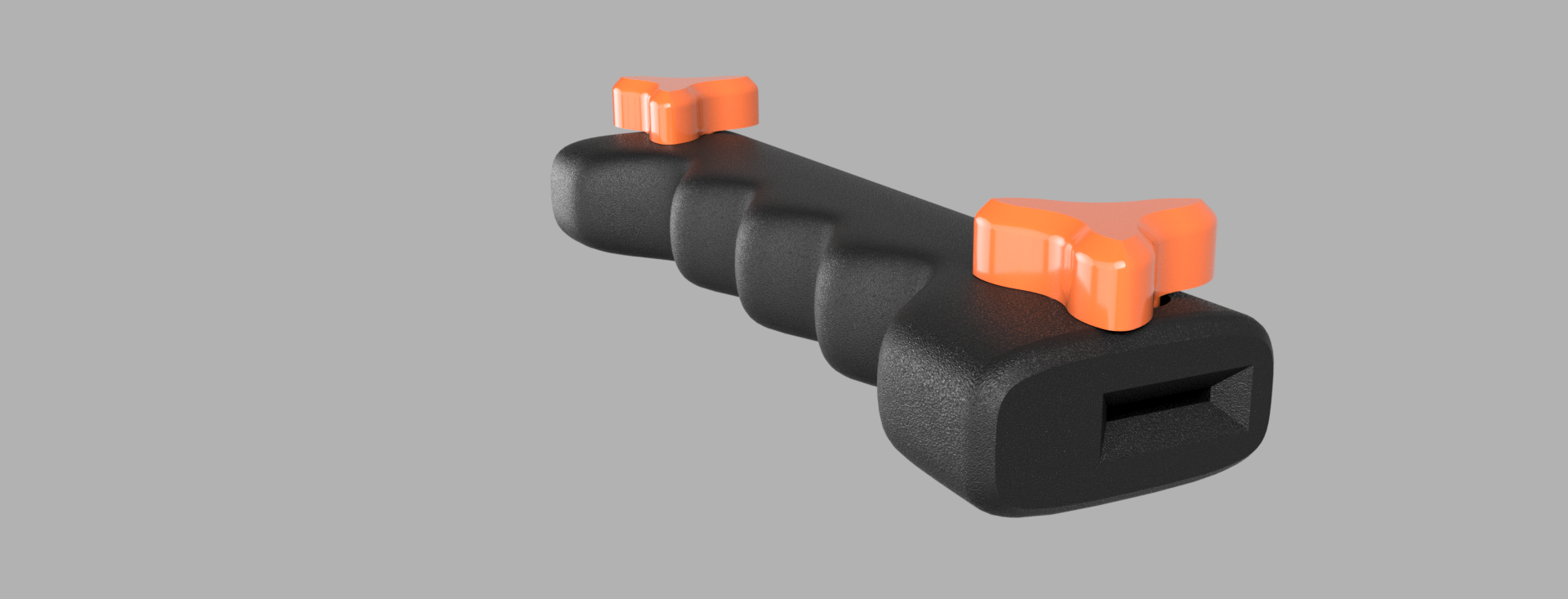 Handle for hacksaw blade (U2) by djedje_zr7 | Download free STL model ...