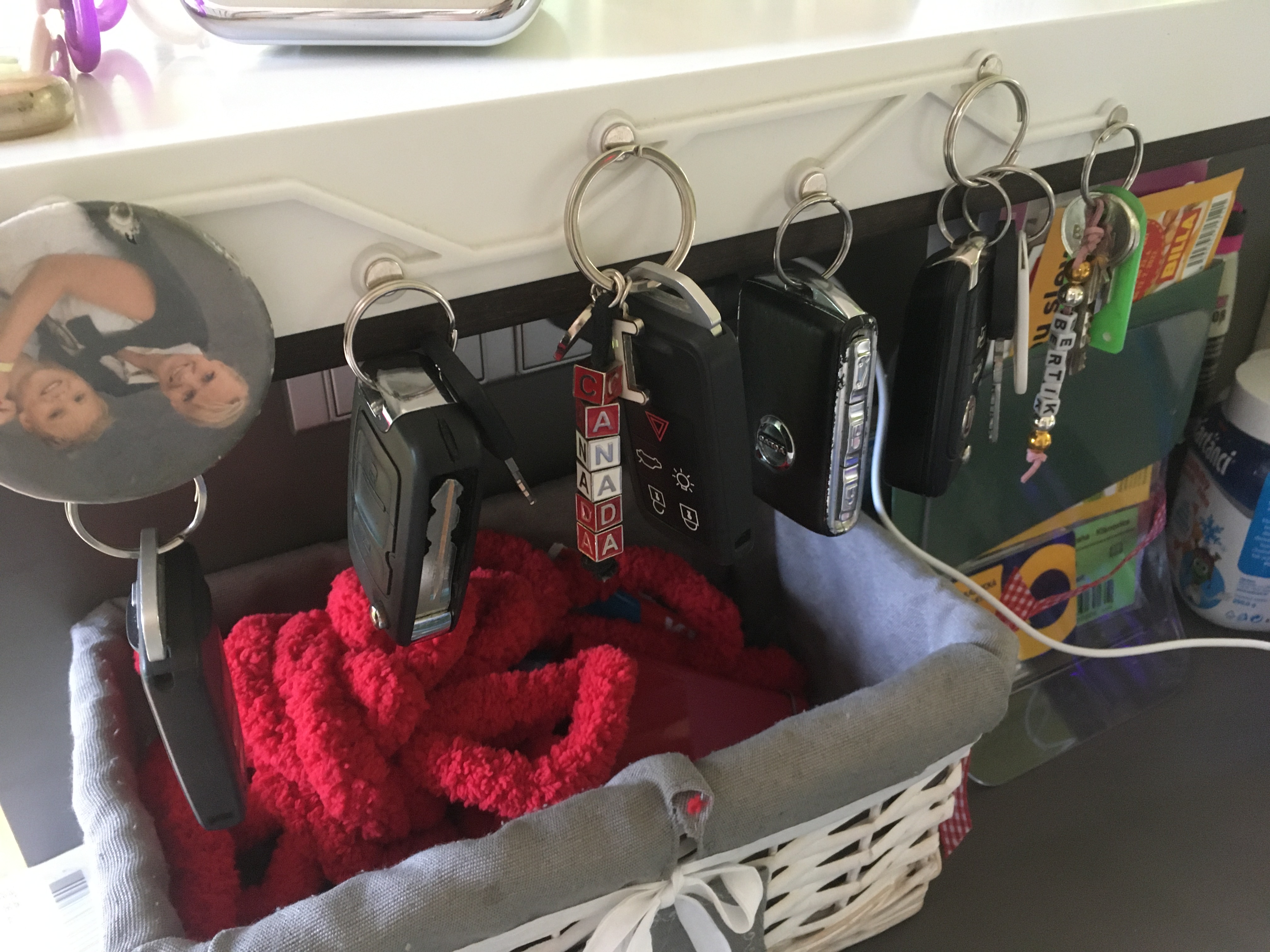 Magnetic key hanger by Albert Polak | Download free STL model | Printables.com