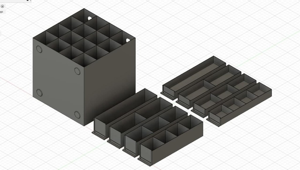 Big Component Holder Extendable 4x4 by alien hitman | Download free STL ...