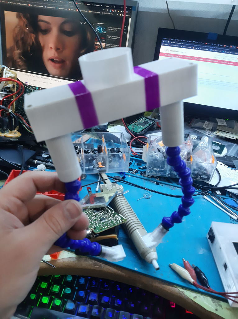 Vacuum cleaner for CNC 3018 by alien hitman | Download free STL model ...