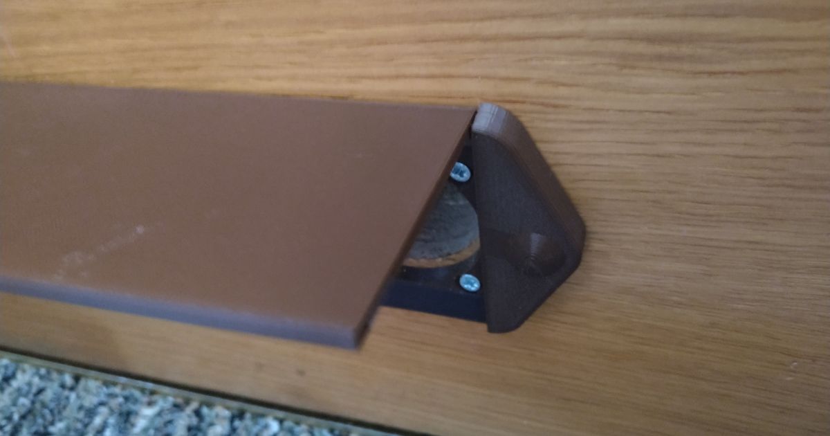 Large Letter Box Cover with magnetic sealing strip by GeoffW | Download ...