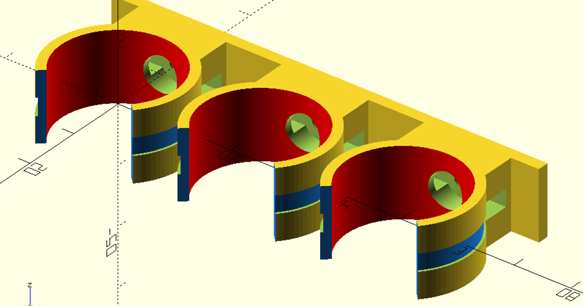Parametric hose clamp by yduf | Download free STL model | Printables.com