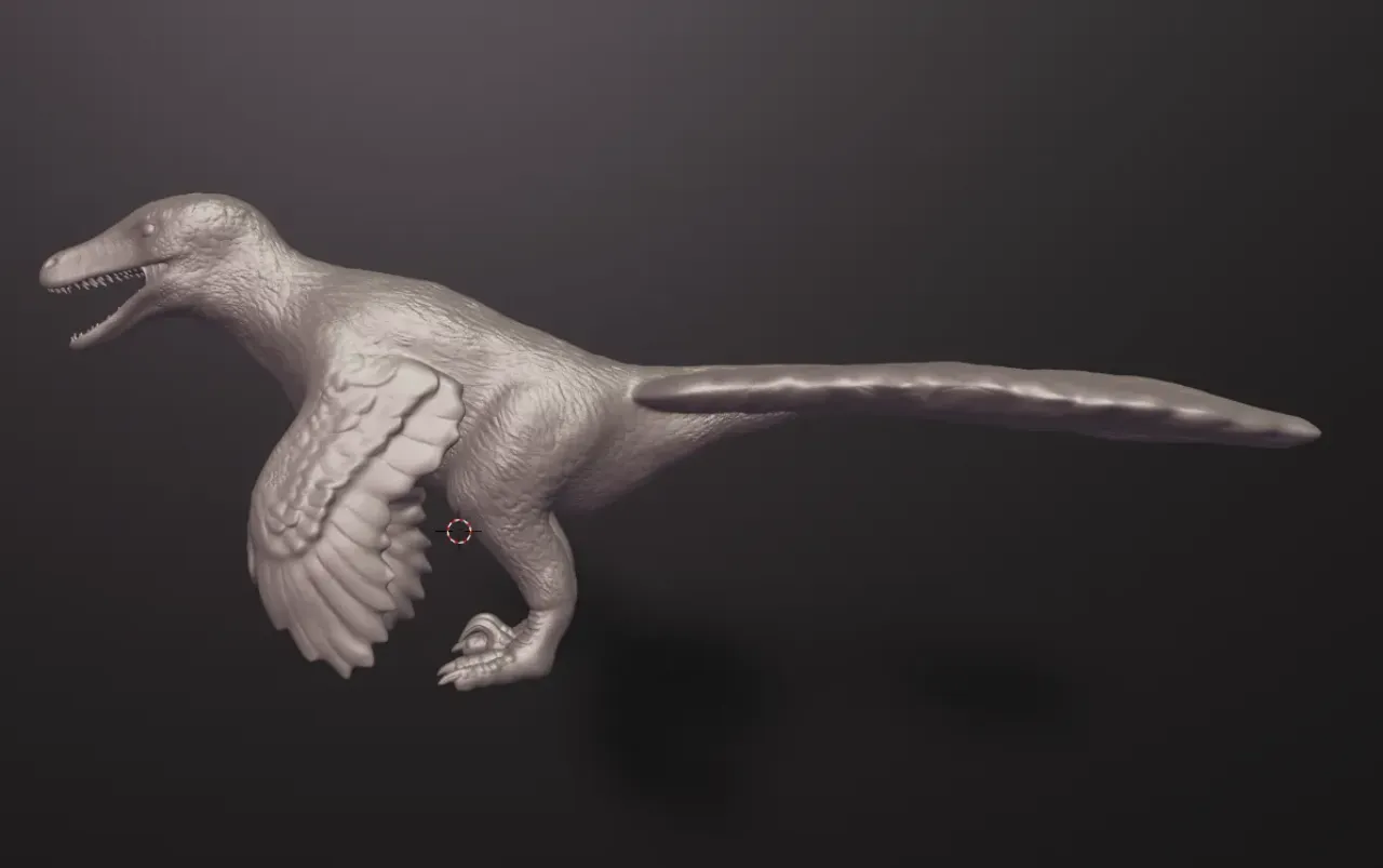 Feathered Velociraptors by DragonArtist15 | Download free STL model ...