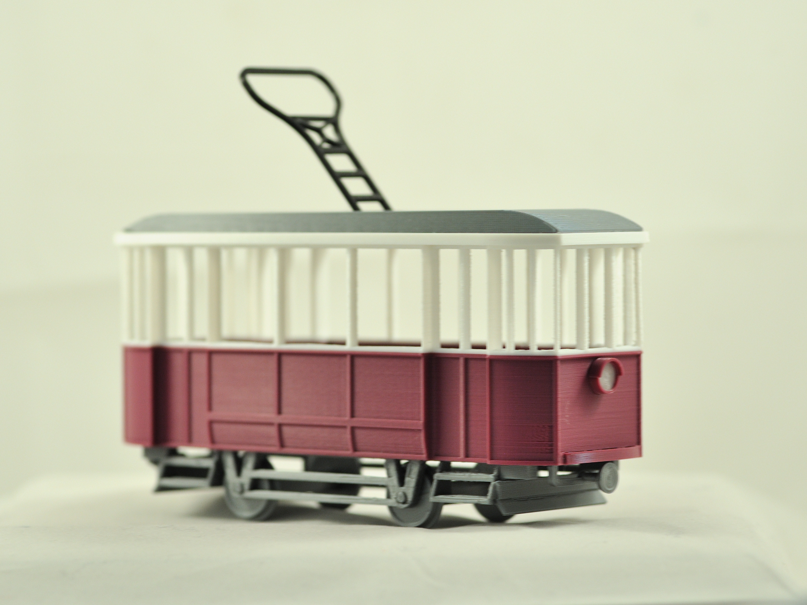 Historical tram by 3DEKS | Download free STL model | Printables.com