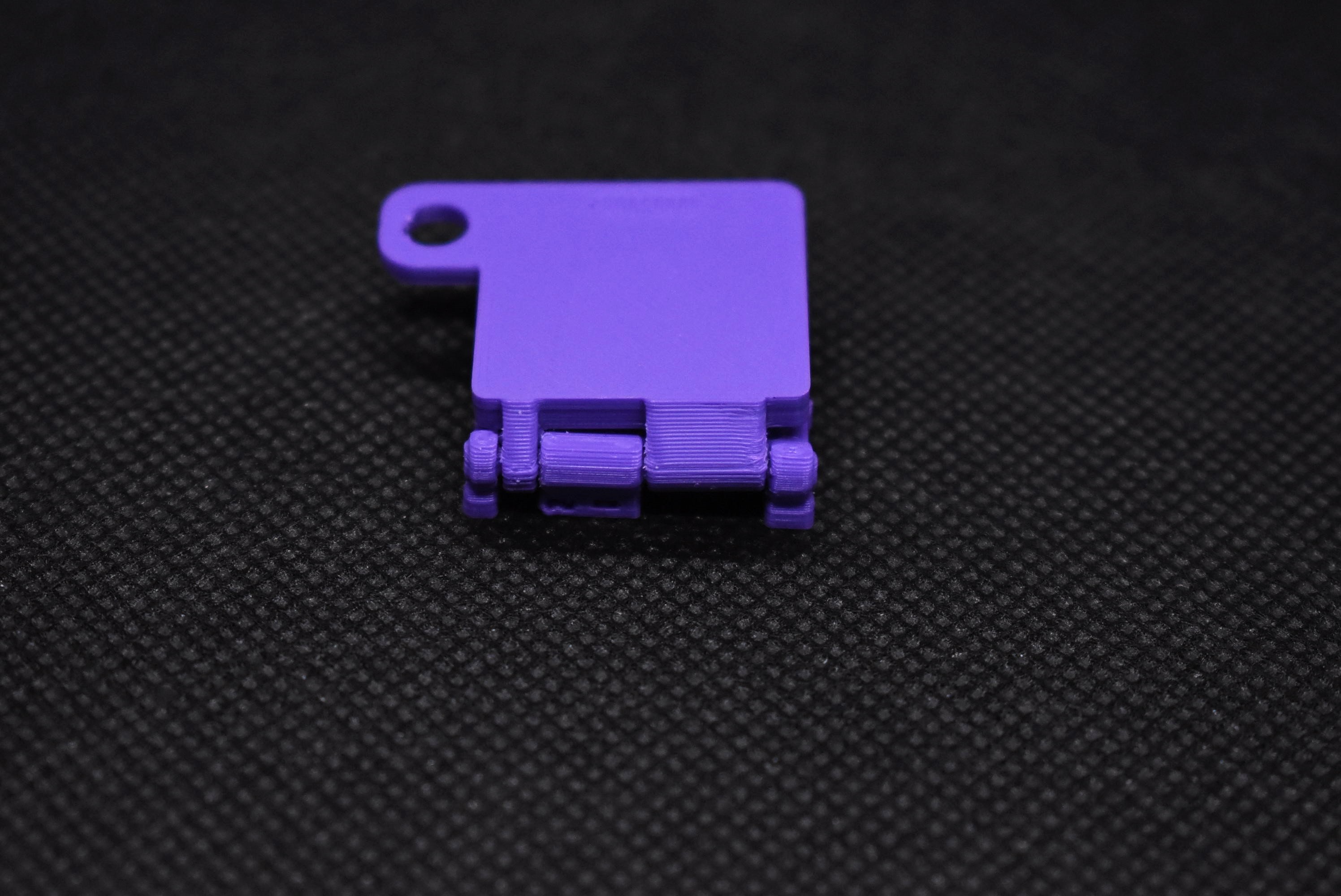 Print in Place Game Boy Advance SP Keychain by Calin | Download free ...