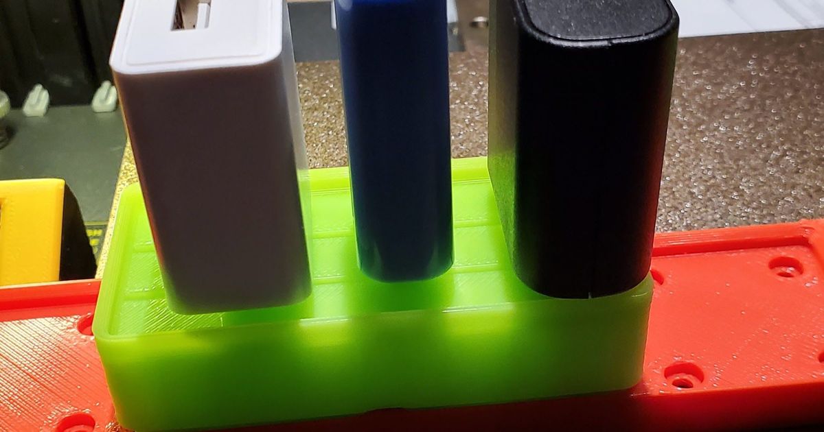 Gridfinity Phone Charger holder 1x1x3 or 2x1x3 (added steps file) by ...