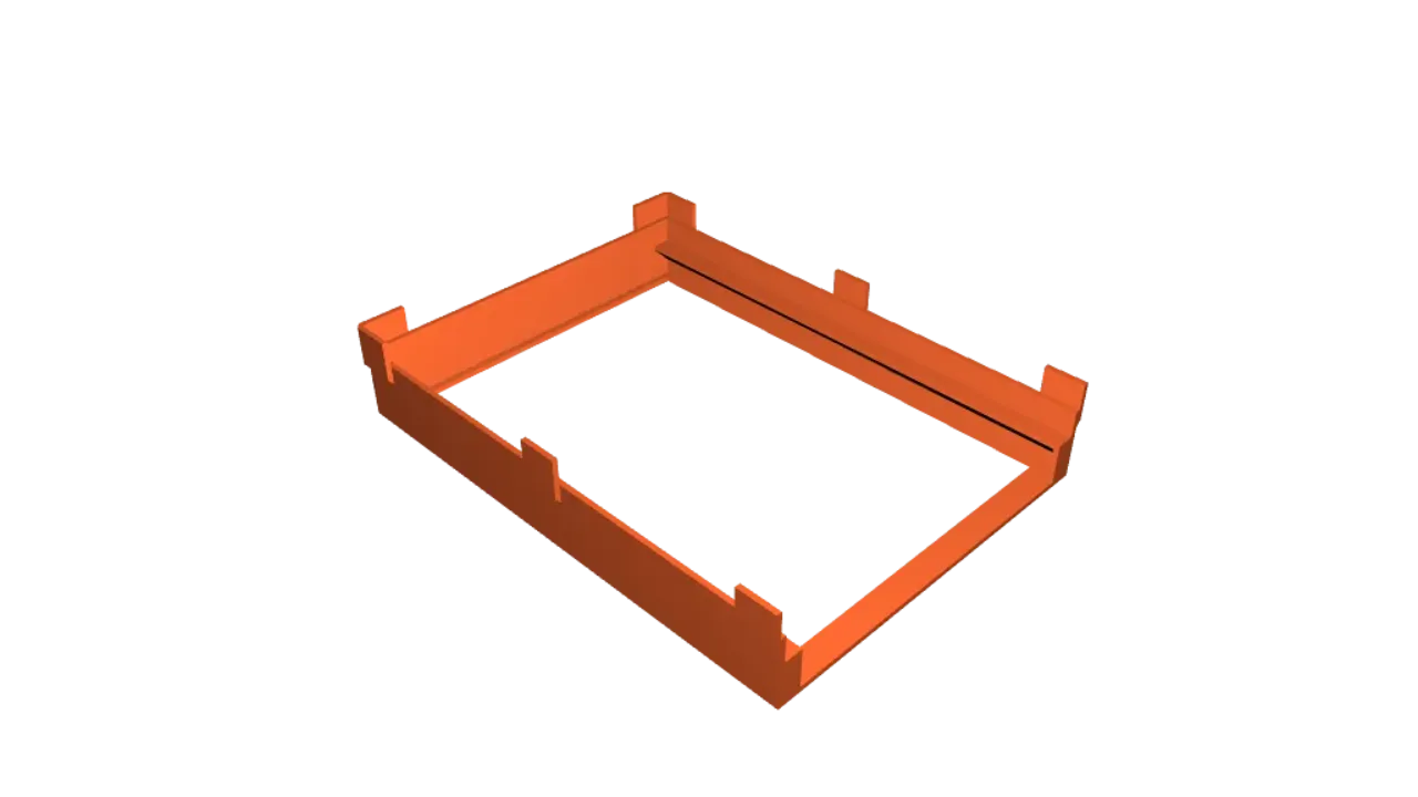 Stackable Ice Cube Tray Holder by JP | Download free STL model ...