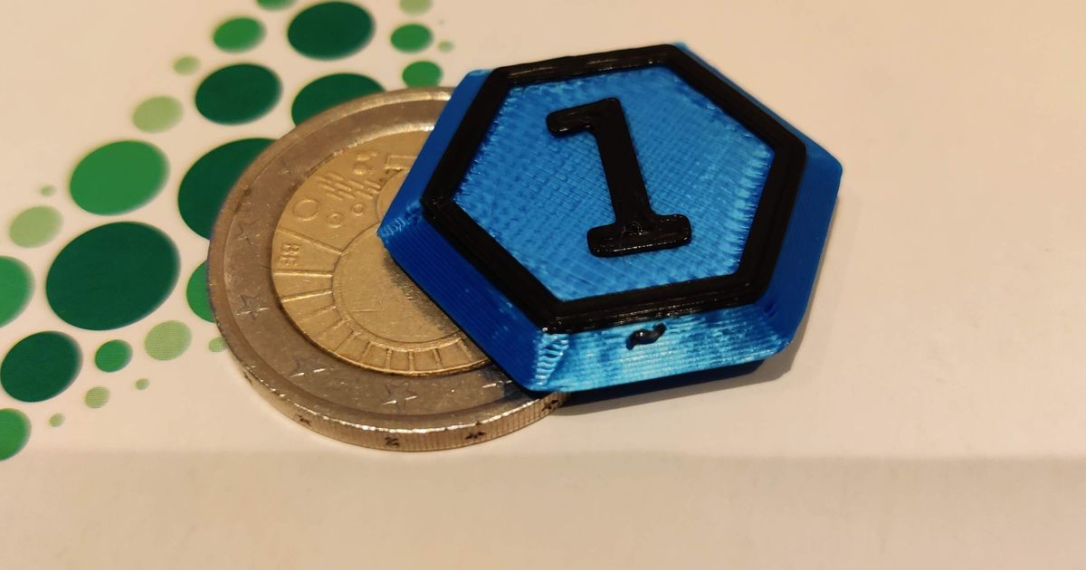 Game tokens by Terones | Download free STL model | Printables.com