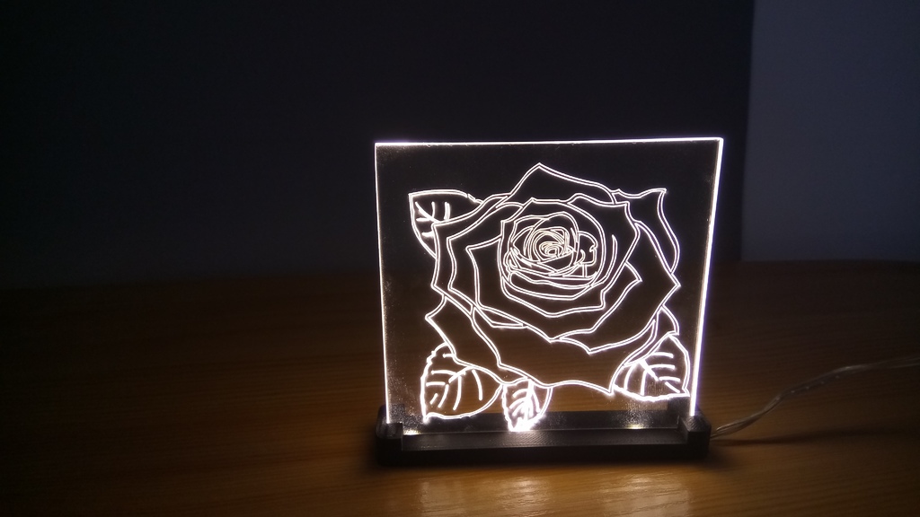 Acrylic Lamp by Gerge | Download free STL model | Printables.com