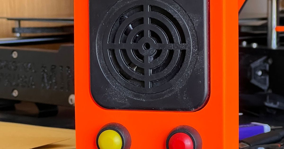 Sound Recording Box by BertUK | Download free STL model | Printables.com