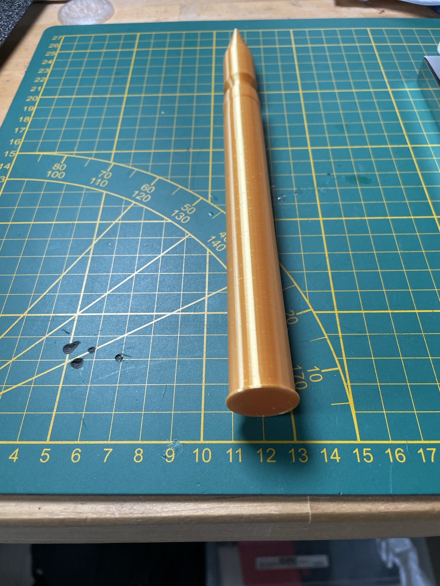 127mm Vulcano-A shell naval gun by bossed.nl | Download free STL model ...