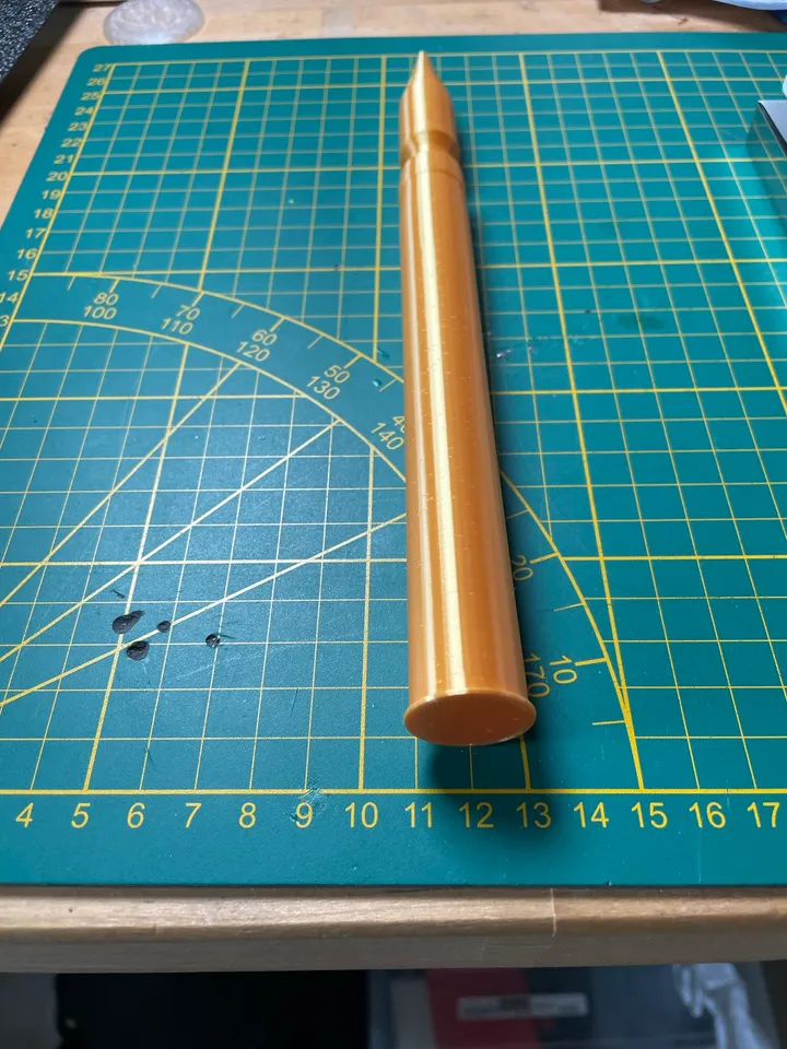 127mm Vulcano-A shell naval gun by bossed.nl | Download free STL model ...