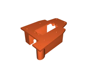 HPI Rush electric conversion - deck servo mount, and motor mount by ...