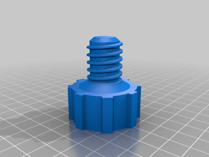 Bulldozer Broom Screw by Skippy | Download free STL model | Printables.com