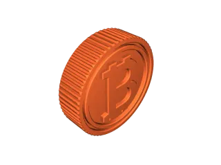 Bitcoin flash by Mfecane | Download free STL model | Printables.com