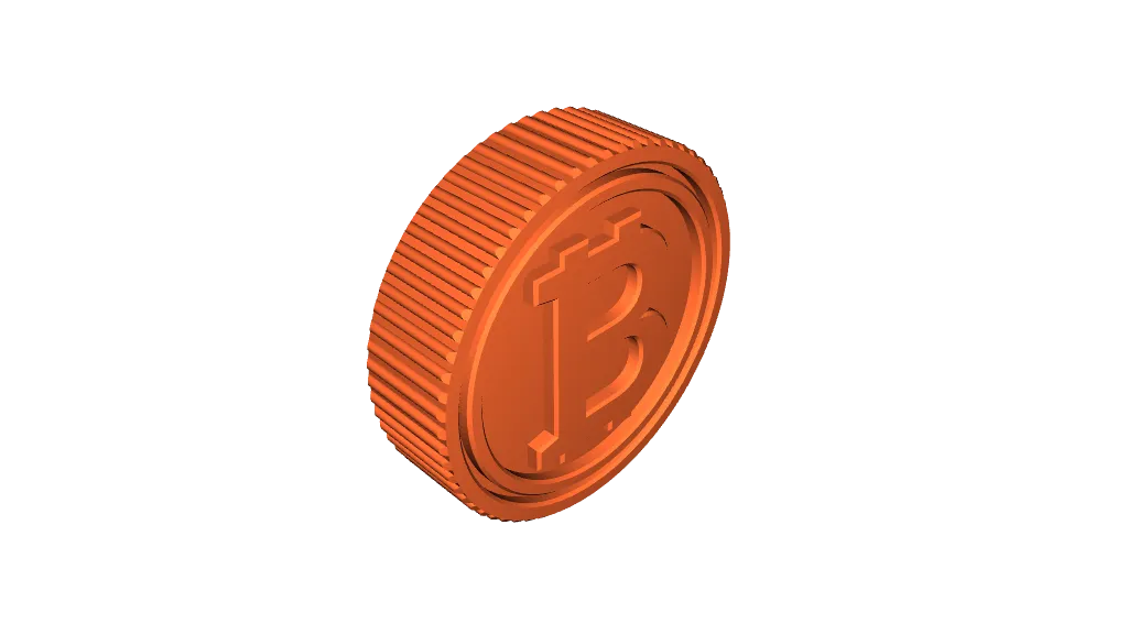 Bitcoin flash by Mfecane | Download free STL model | Printables.com