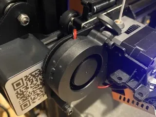 Ender 3 Sprite Extruder hot end fan replacement with 5015 blower by ...