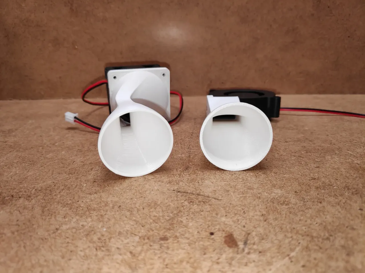 Airspeed Testing Ducts for Axial 4020 vs Blower 5015 fans (UNI-T UT363 ...