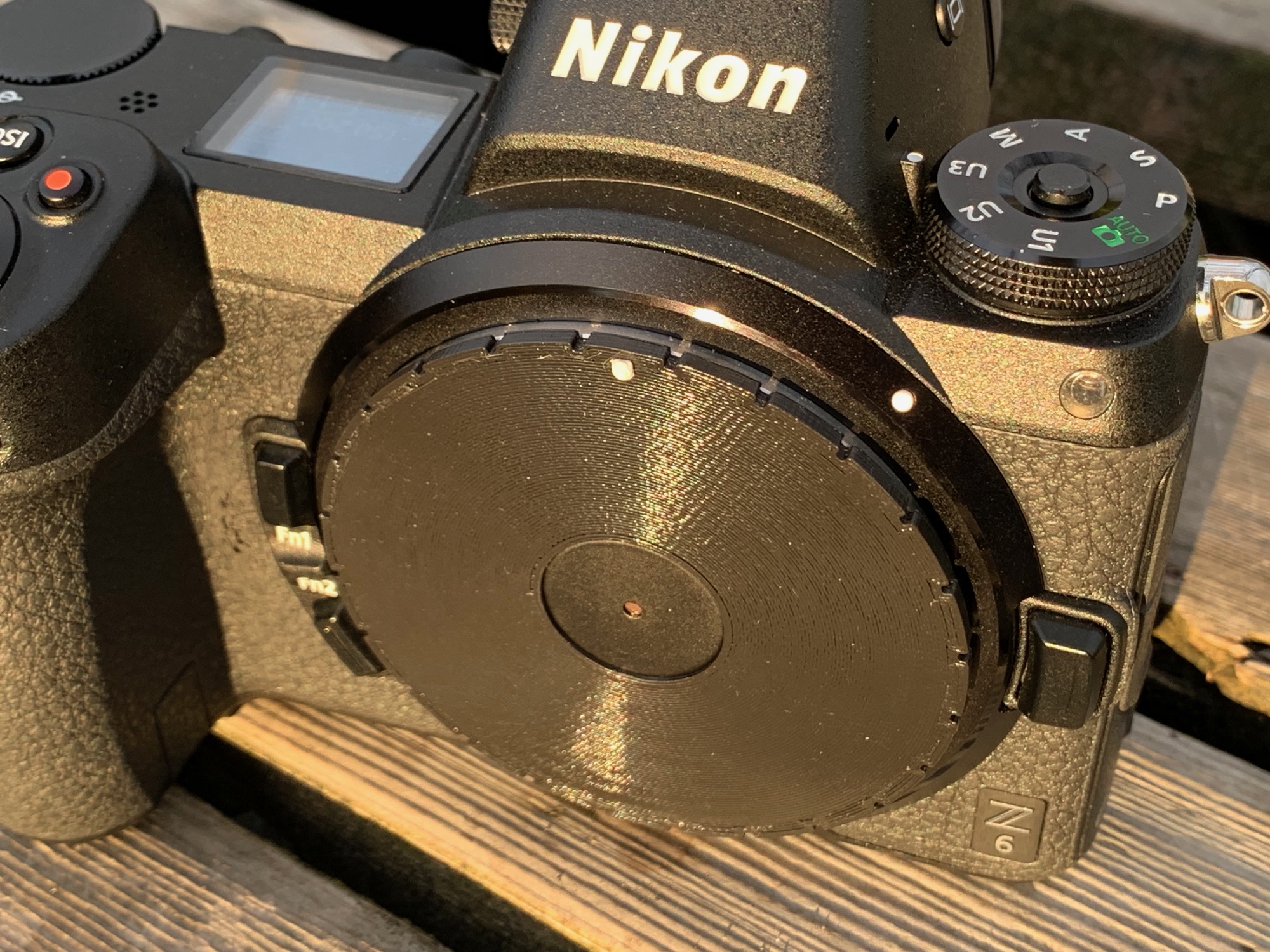Pinhole for Nikon Z-Mount by eagereyes | Download free STL model ...