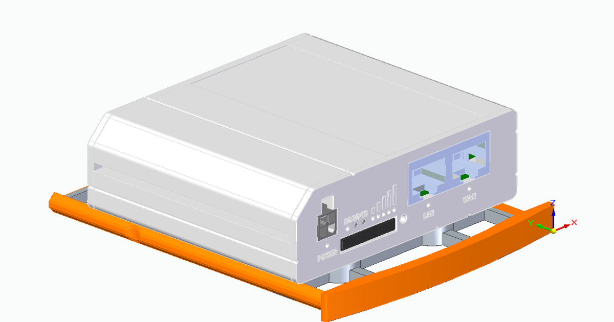 RUT240 sled for the ZimaBoard Modular 1U Rack by garymevs | Download ...