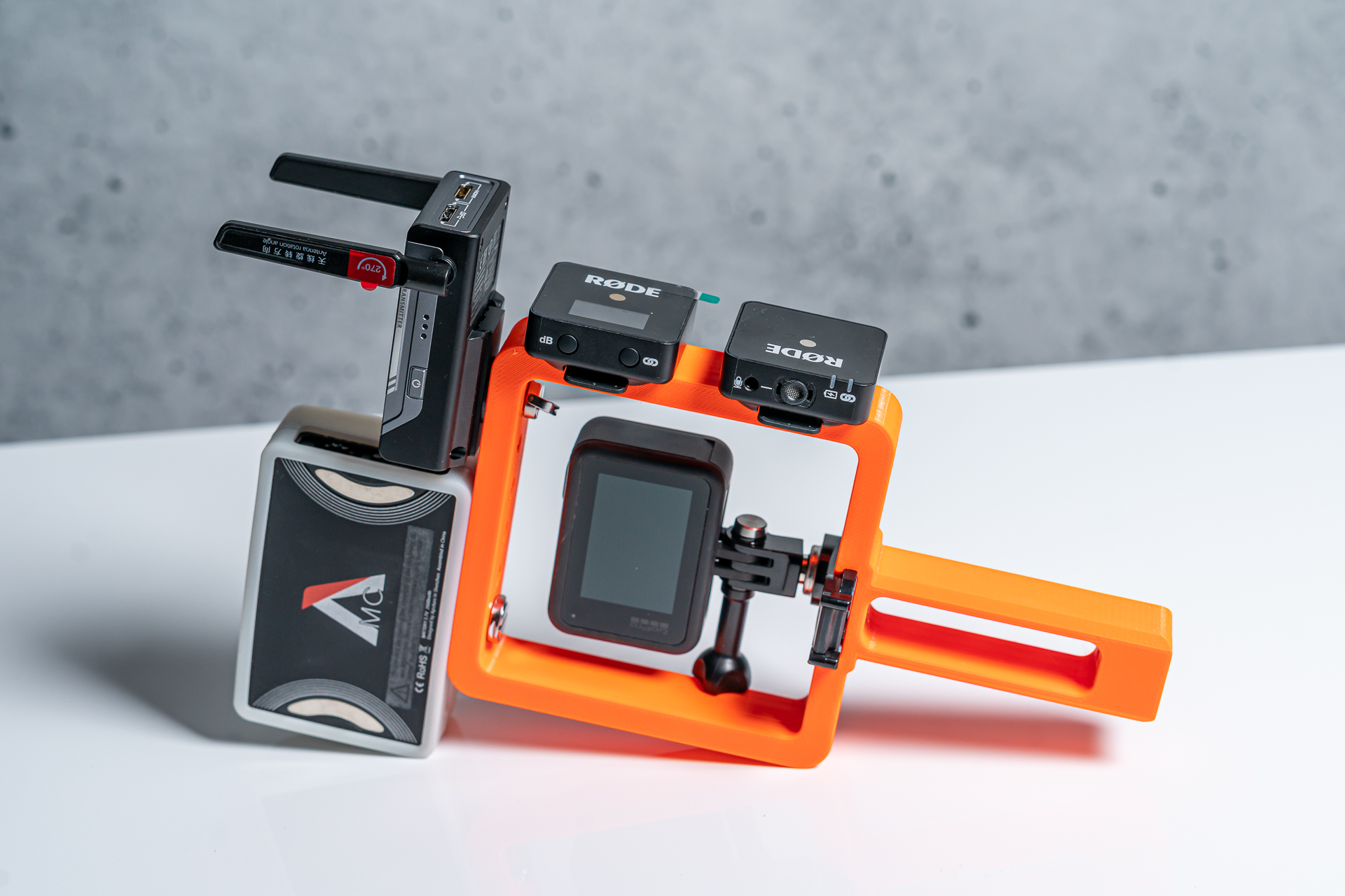 Cam Rig for GoPro with Accessories by SMaker3D | Download free STL ...